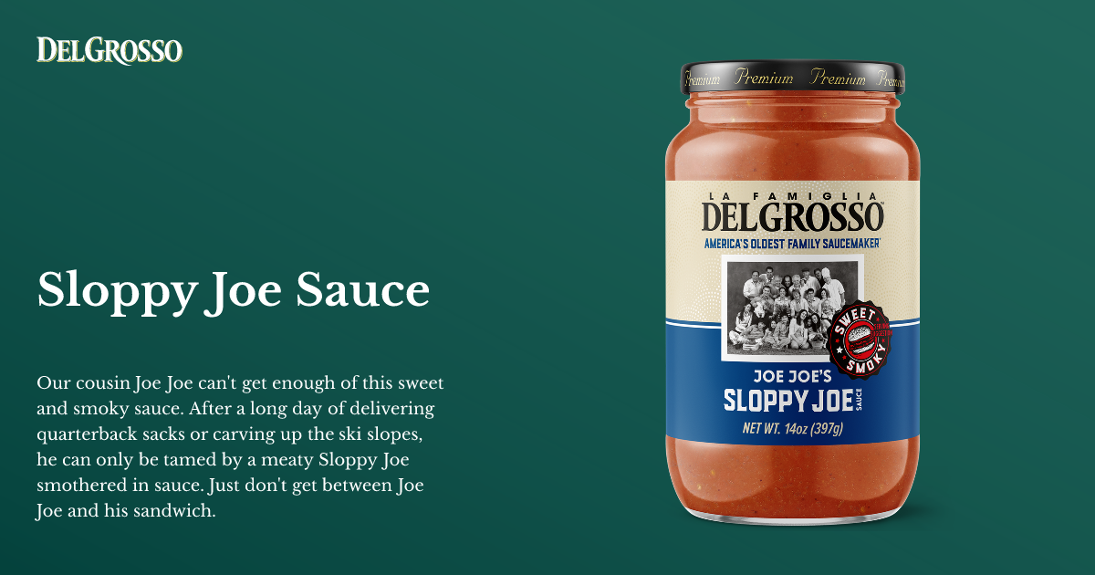 Sloppy Joe Sauce | DelGrosso Foods